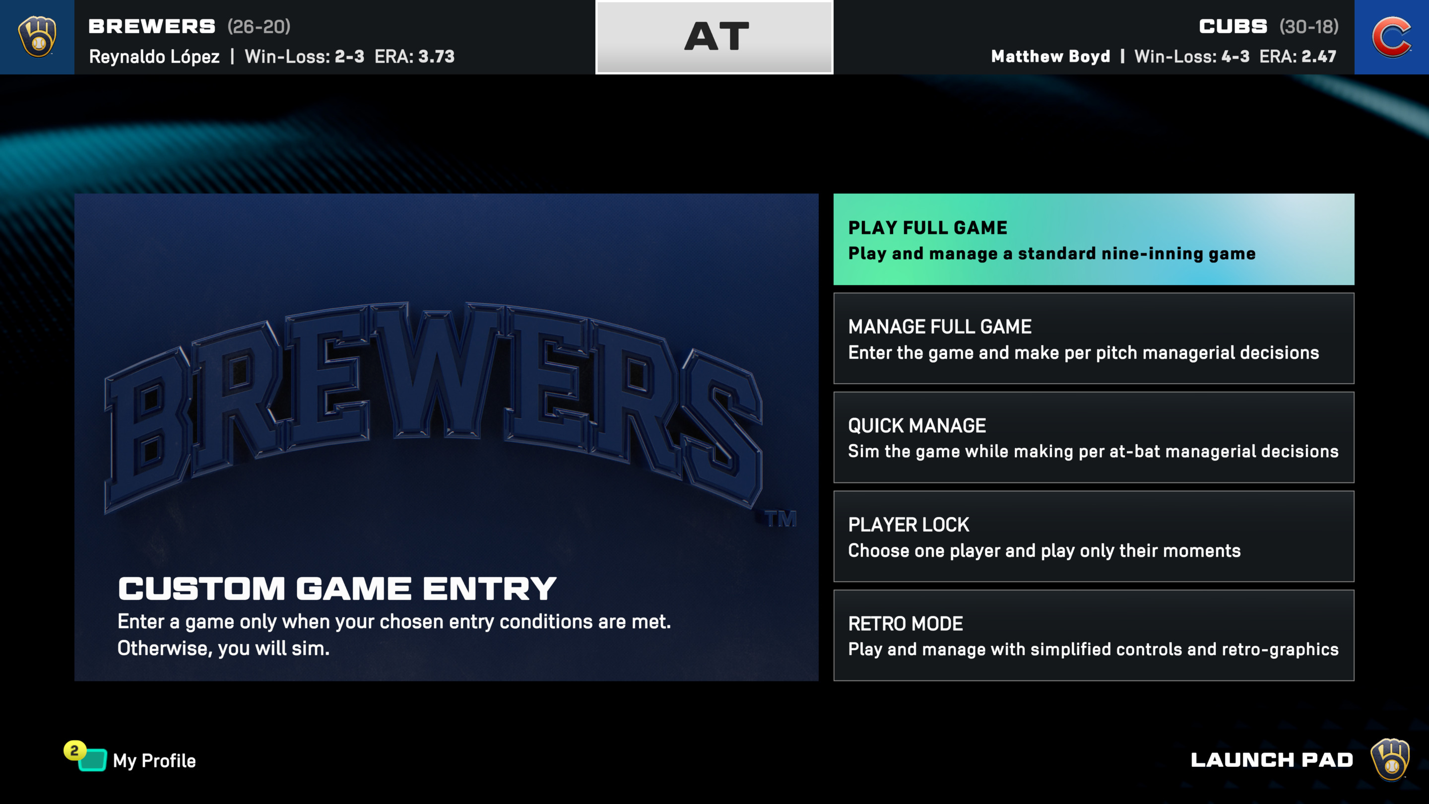 MLB The Show 26 Franchise 2